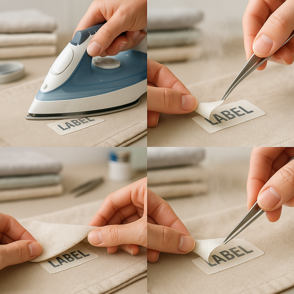 Enlever une étiquette thermocollante comme un pro : techniques ...