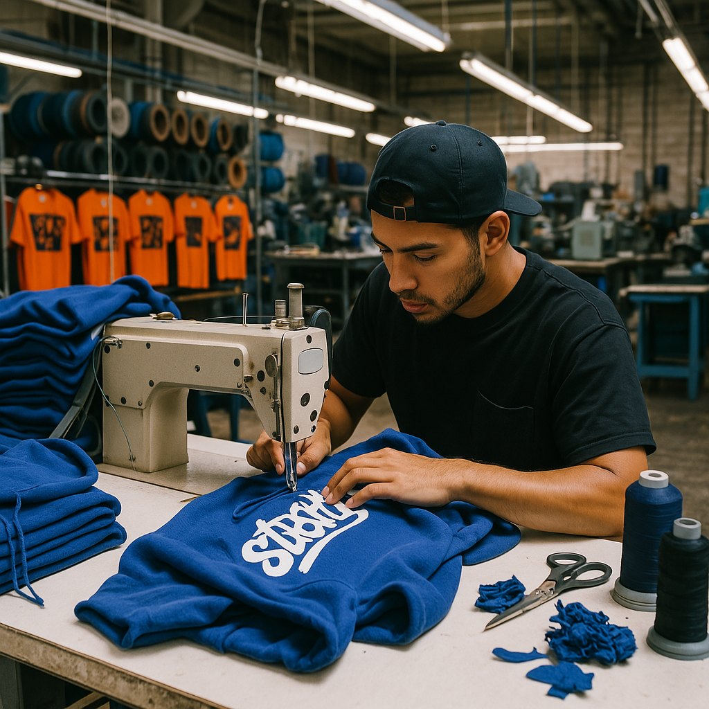 La fabrication textile streetwear : entre créativité et exigence ...